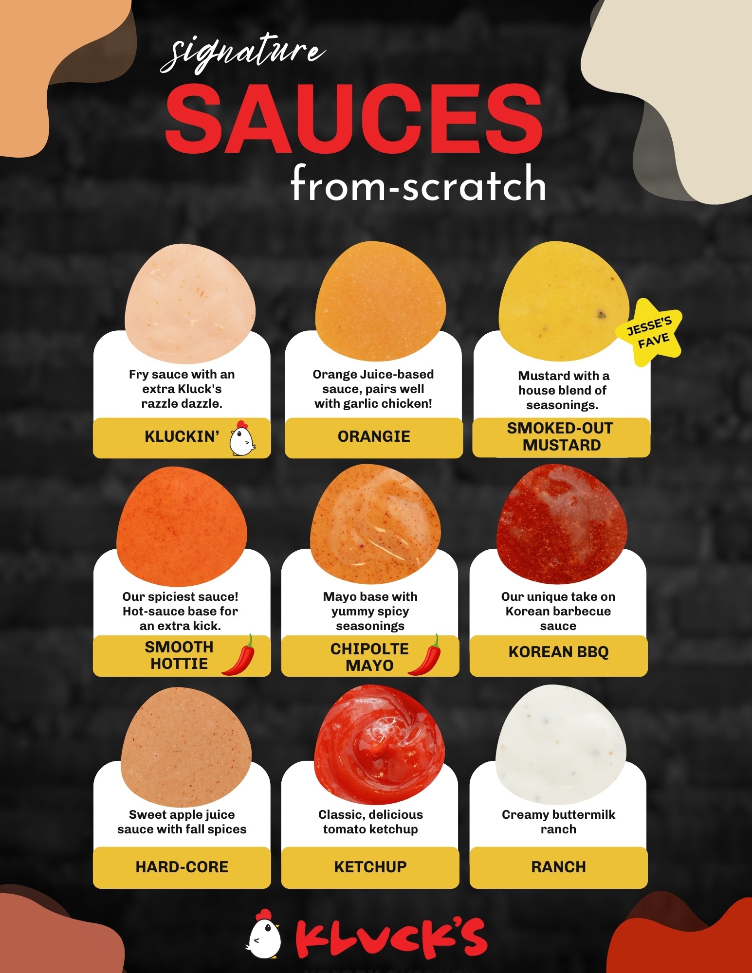 Menu | Kluck's Krispy Chicken