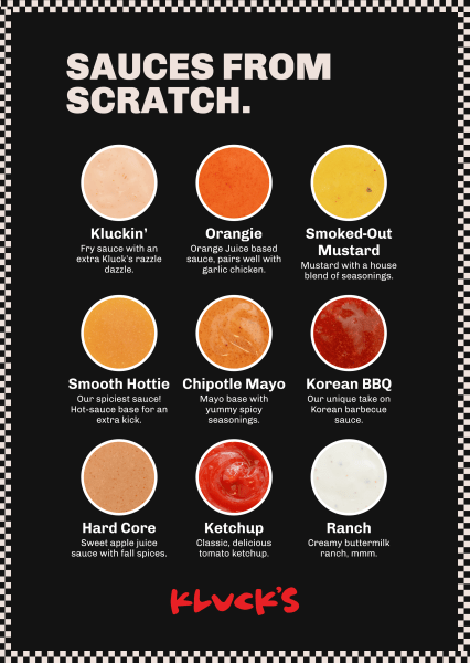 Menu | Kluck's Krispy Chicken